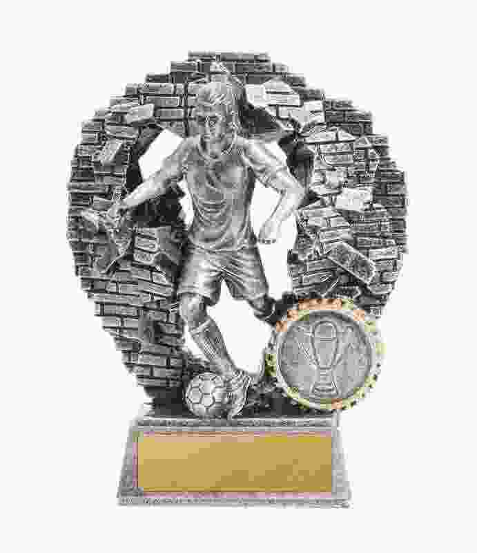 Breaking Down Barriers-Football Female - Trophy Express